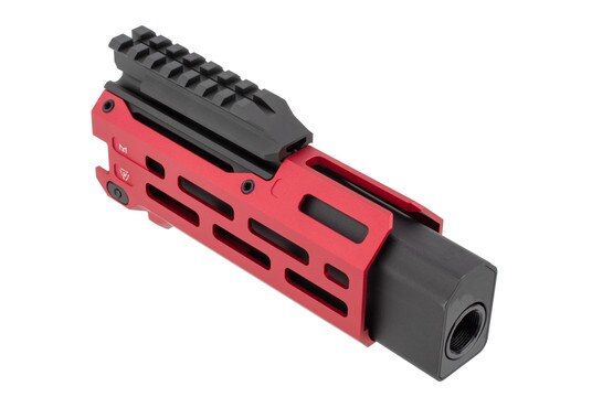 Strike Industries 6" Handguard for CZ EVO - Red